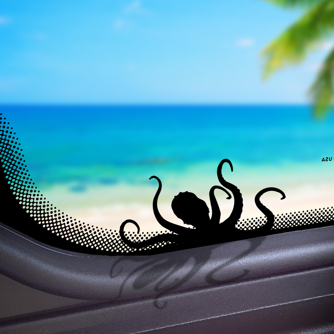 Kraken Windshield Window Decal Octopus Sticker Easter Egg bitcowsstick ...