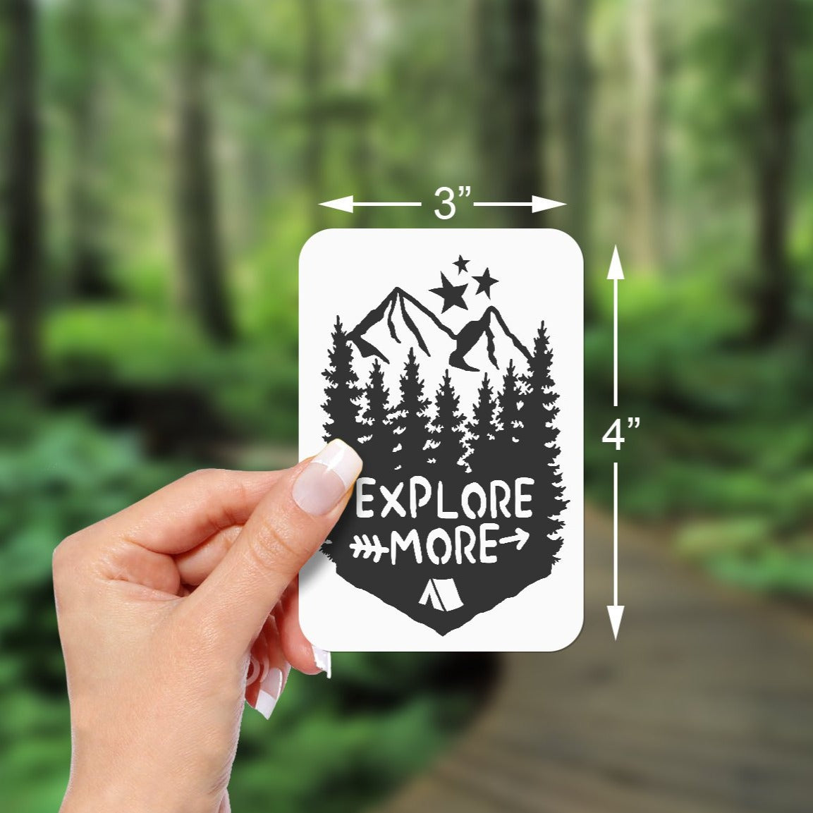 Explore More Adventure Outdoor window sticker decal – bitcowsstickers