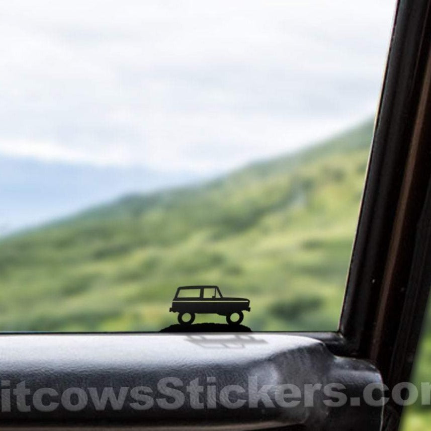 Classic Ford Bronco Windshield Decal Sticker Easter Egg (2 count ...