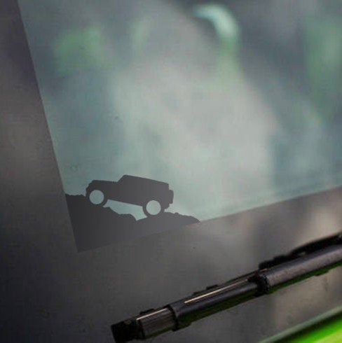 Jeep Replacement Windshield Decal JK OEM Sticker one left one right (2 ...