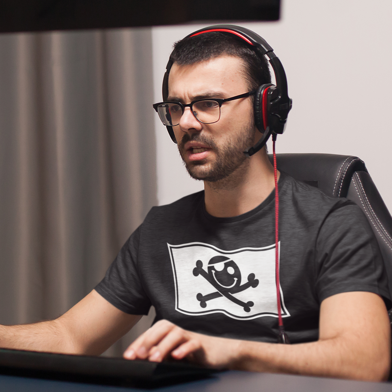 Defcon Flag Men's Tri-Blend Crew Tee – bitcowsstickers